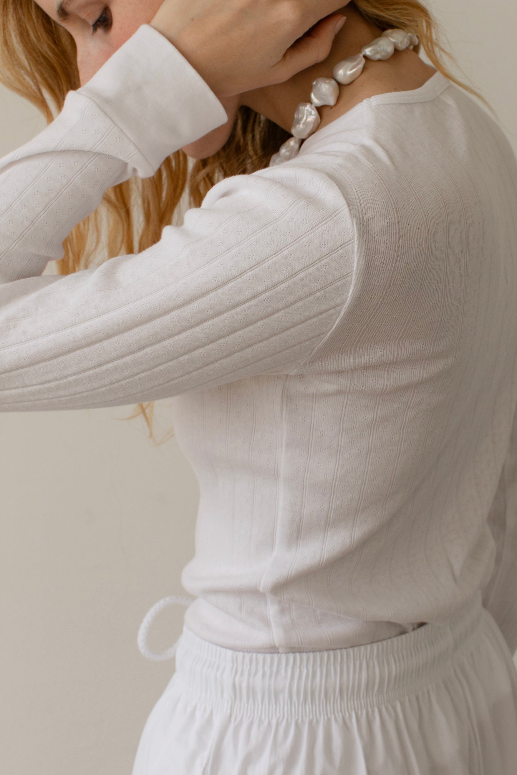 The Pointelle Long Sleeve